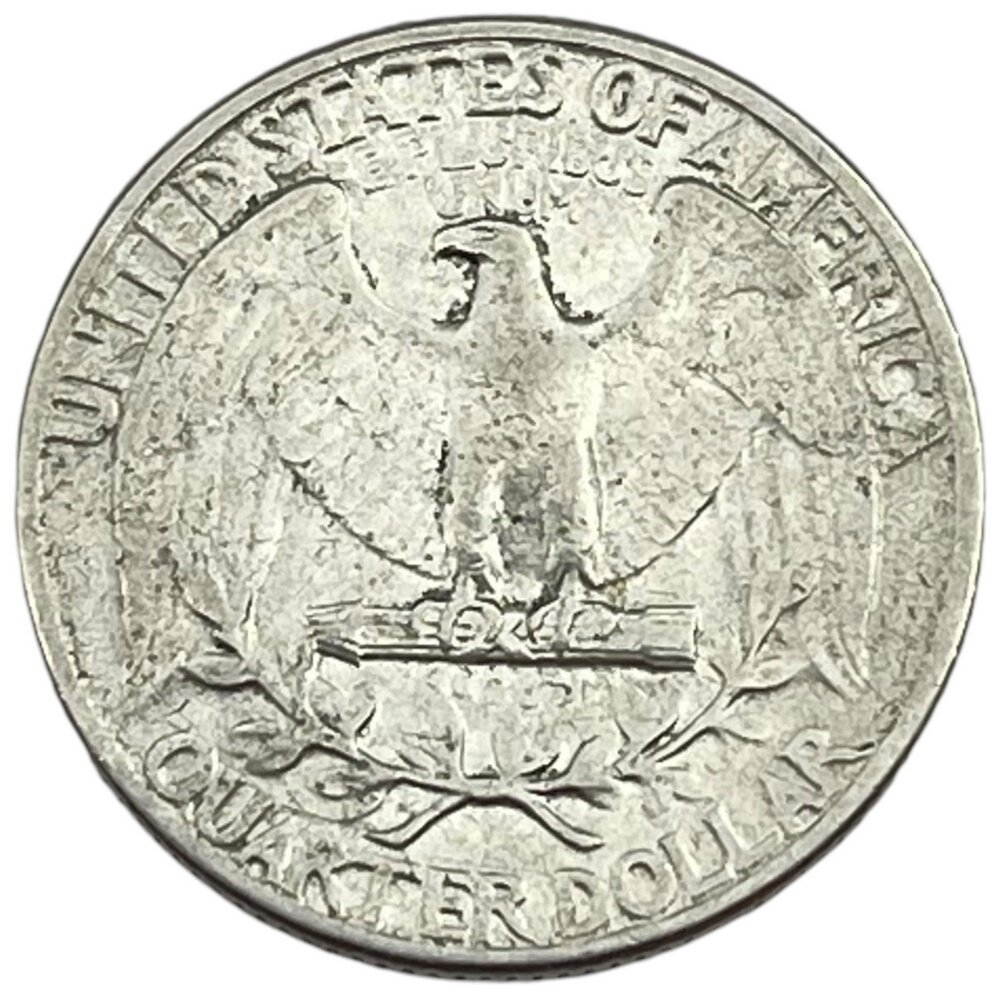 США 25 центов (1/4 доллара) 1941 г. (Quarter, Вашингтон)