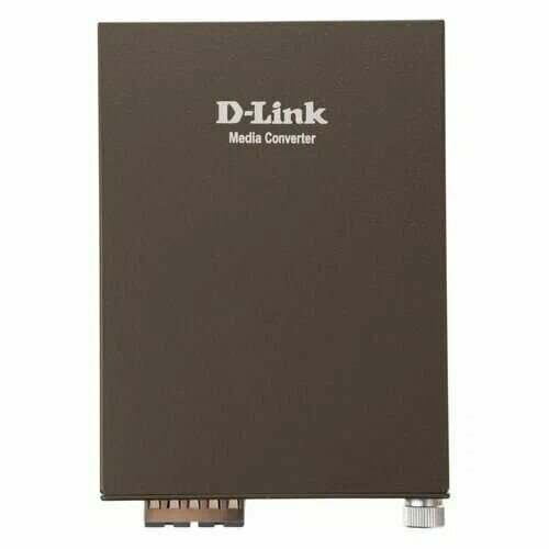 Медиаконвертор D-Link DMC-810SC, RJ-45, 1Гбит/с, одномодовый, крепление на стену — фото 1