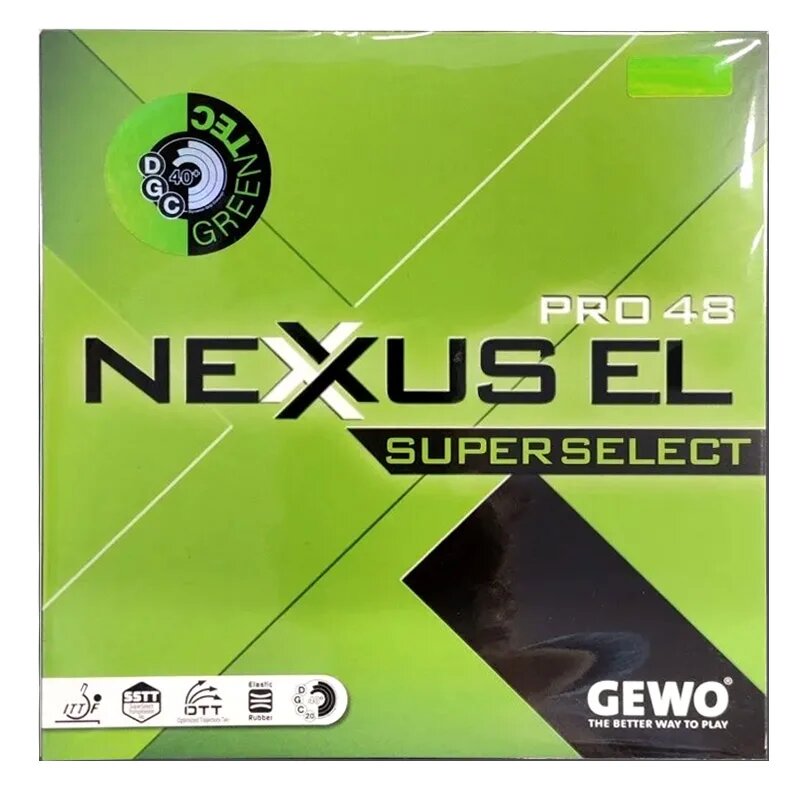 GEWO Nexus EL Pro 48 Green резина для настольного тенниса