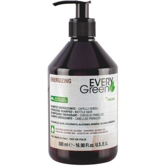 Шампунь против выпадения волос Dikson Every Green VEGAN ENERGIZING, 500 мл