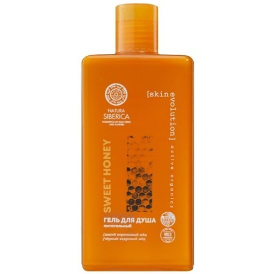 Гель для душа Natura Siberica Sweet honey, Skin Evolution, 270 мл