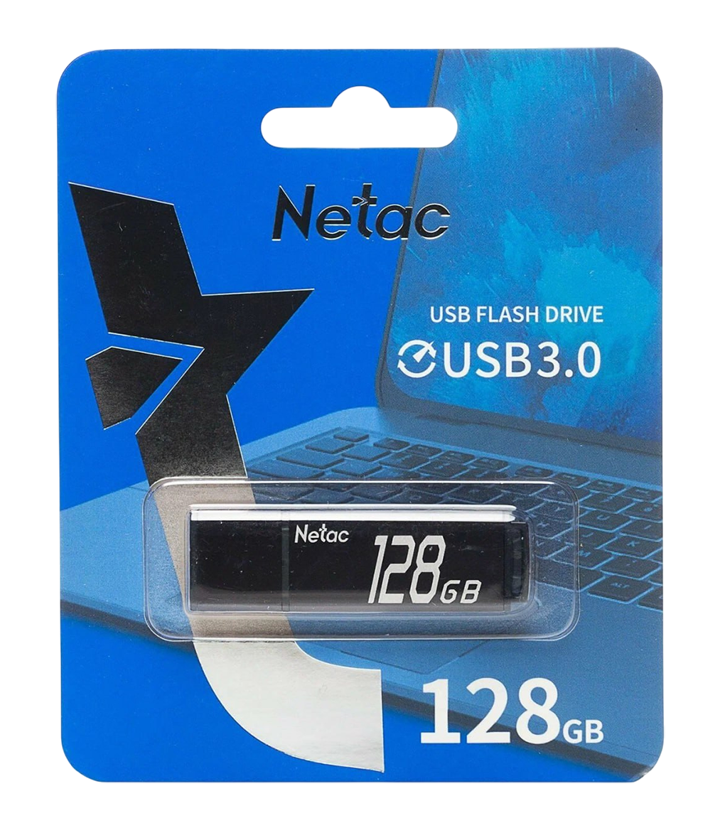USB-накопитель 128Gb Netac U351, Black