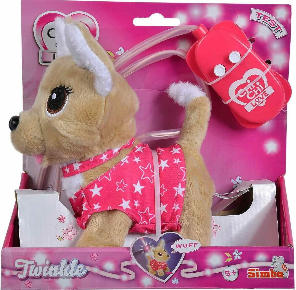 Интерактивная игрушка Simba "Chi-Chi Love", Звездочка, плюшевая собачка