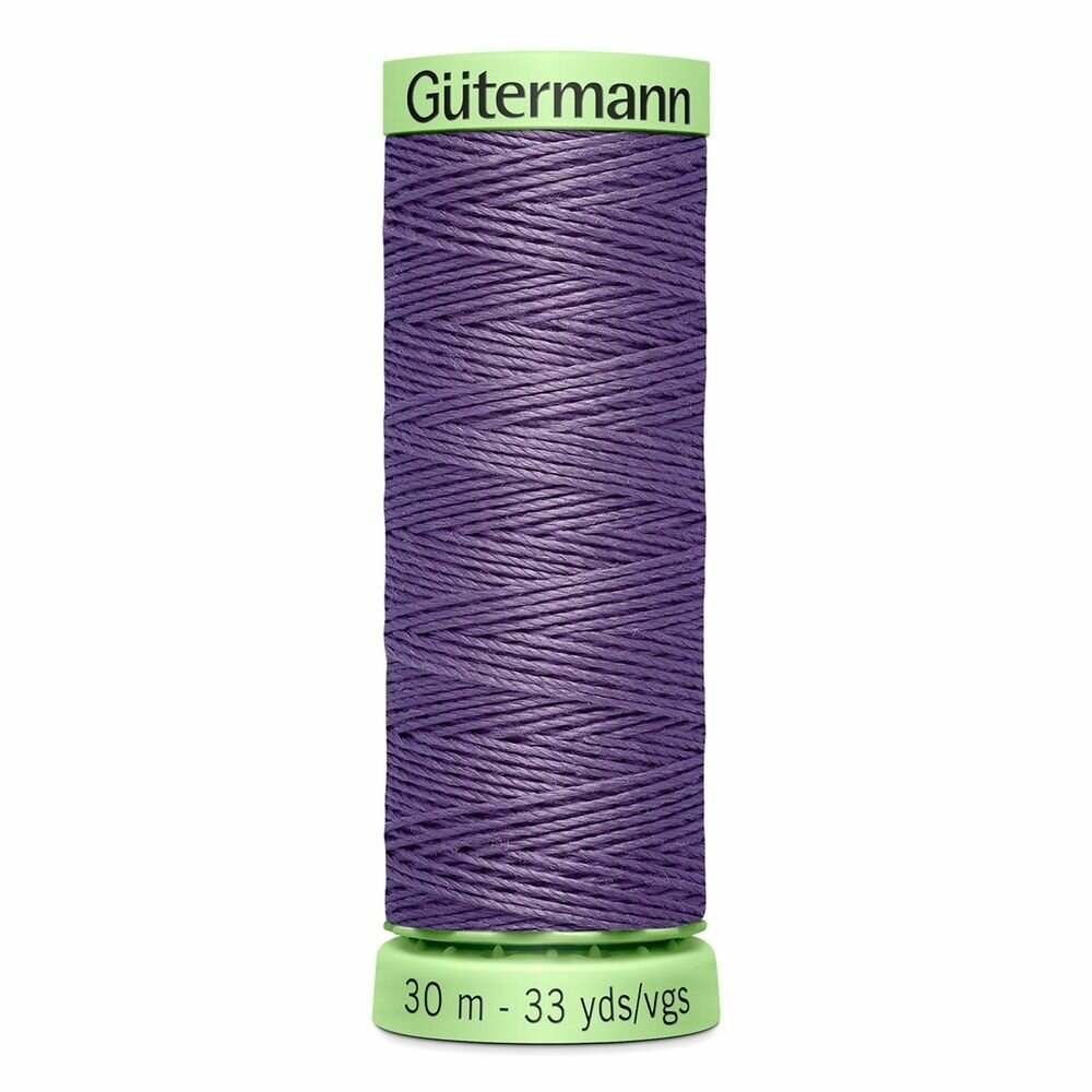 Декоративная нить Gutermann Top Stitch 30/30 м для отстрочки, 100% полиэстер, цвет 440 сиренево-лиловый, 5 шт (3)