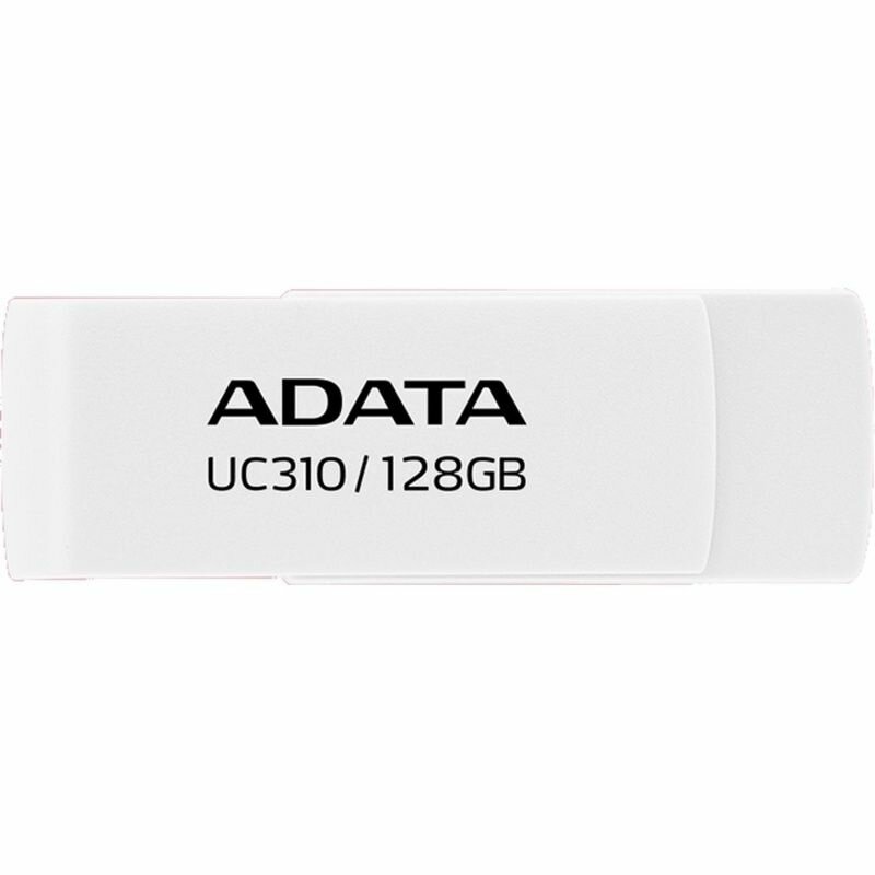 Флеш-память ADATA Белая, UC310, 128 Гб (UC310-128G-RWH)