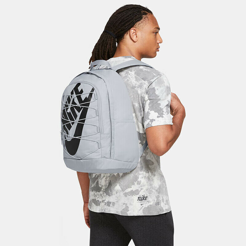 Рюкзак NIKE, Unisex Backpack Travel Bag Hayward Casual Bag School Bag DV1, для путешествий, повседневный, школьный, унисекс, серый