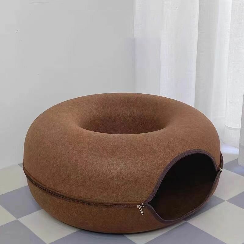 Кошачий туннель, Кошачья пещера-лежанка Ку-ку для домашних кошек