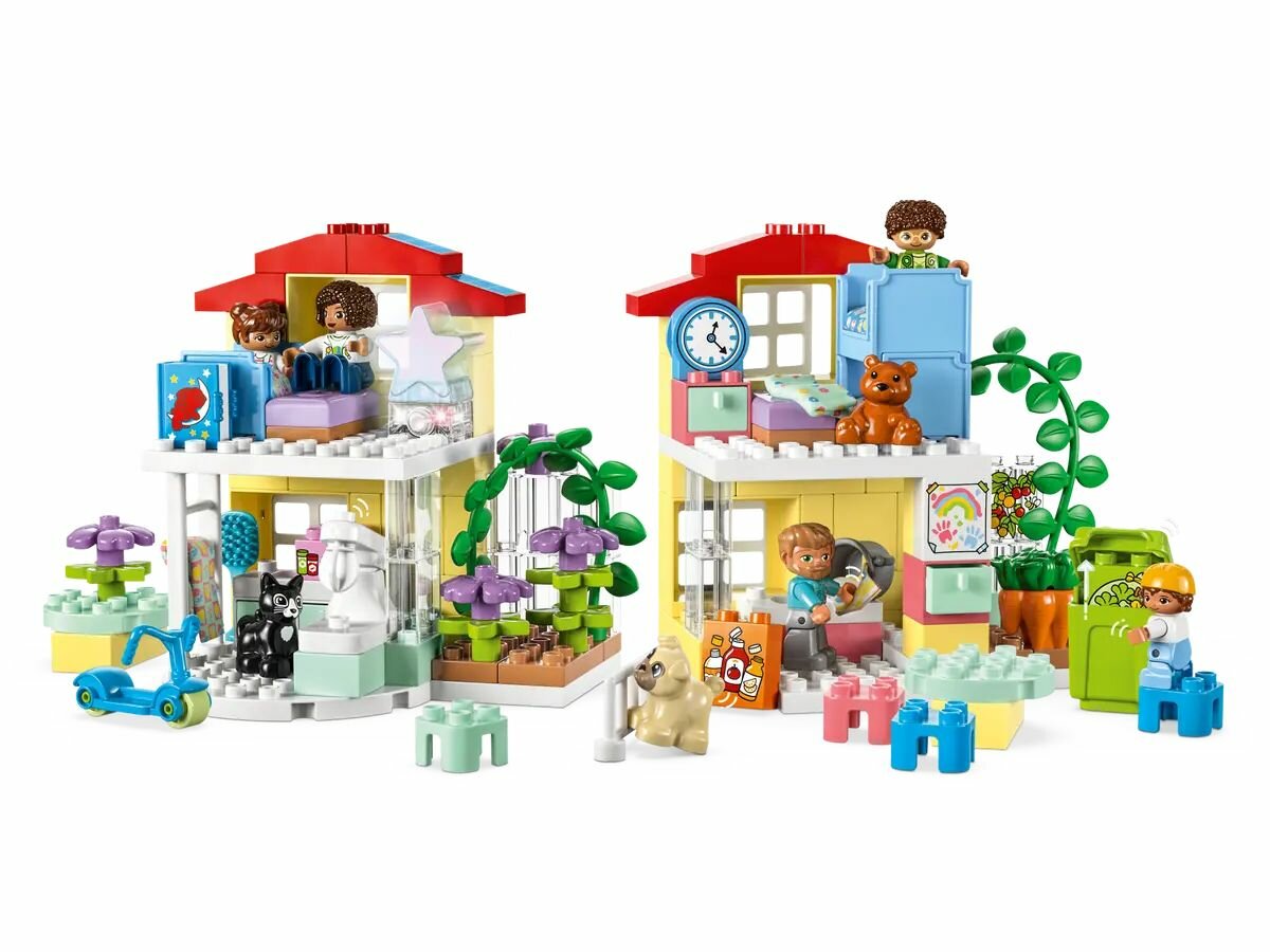 Конструктор LEGO DUPLO Town 10994 Семейный дом 3 в 1