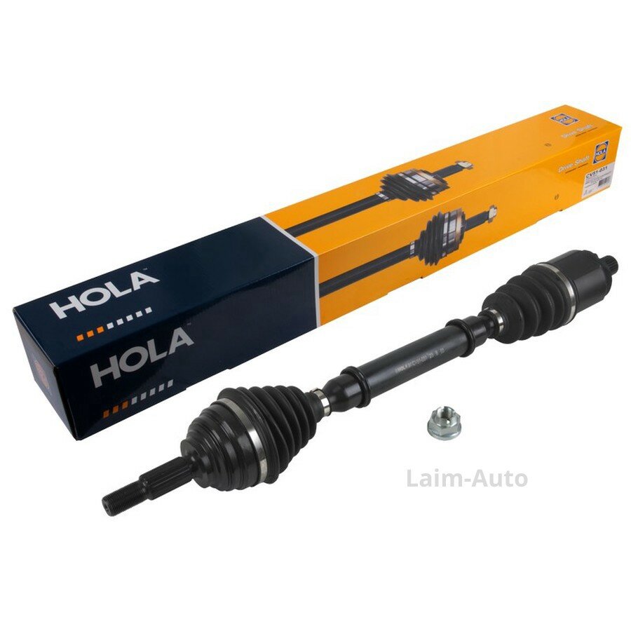HOLA CV51-031 Привод в сборе (23/26 шл. левый) RENAULT Logan (1.6 16V AT4) Sandero Clio III Modus NISSAN Alme