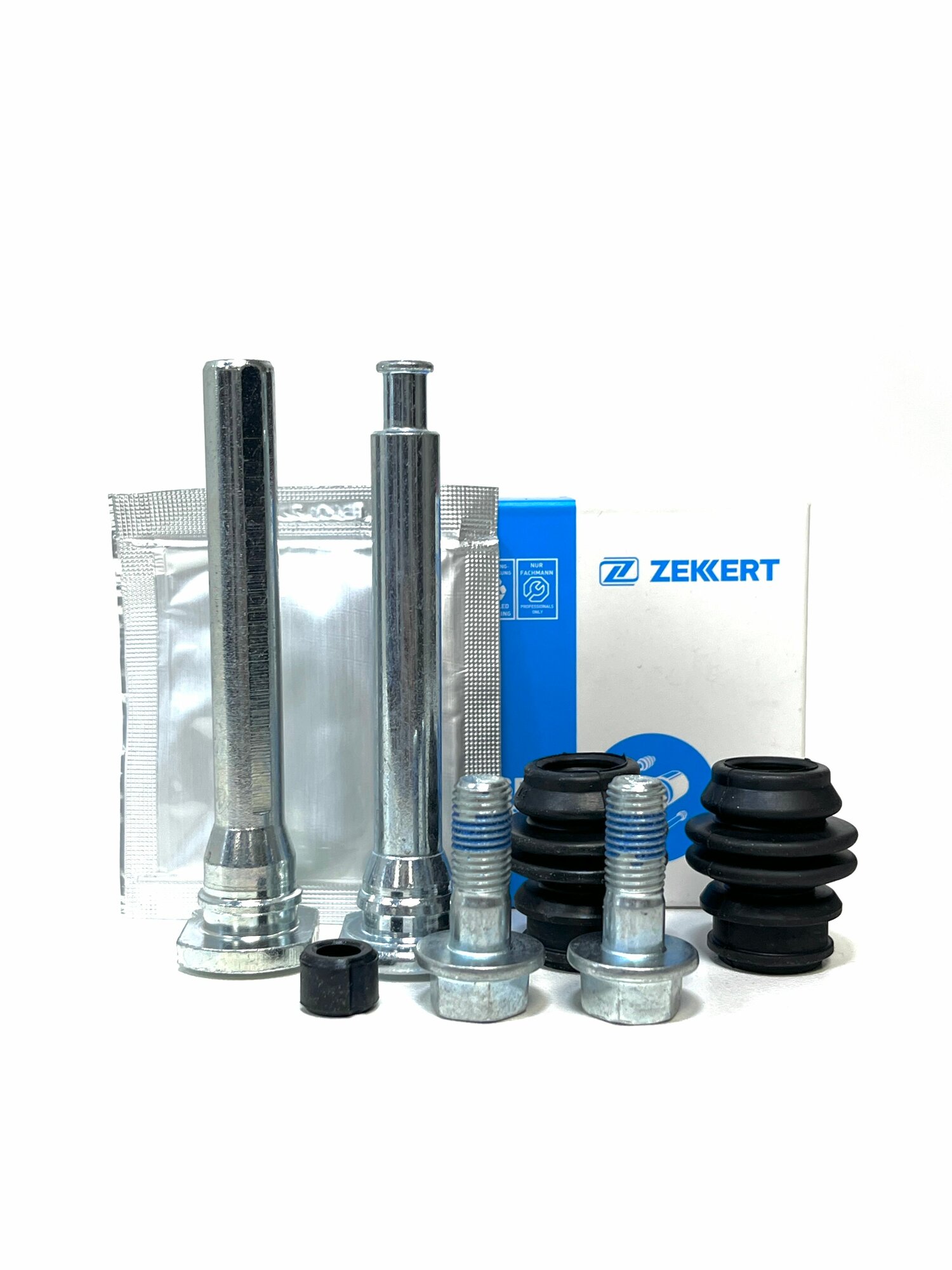 Ремкомплект переднего суппорта Toyota Alphard, Harrier XU30, Lexus RX XU30 (Тойота, Лексус) направляющие + пыльники ZEKKERT