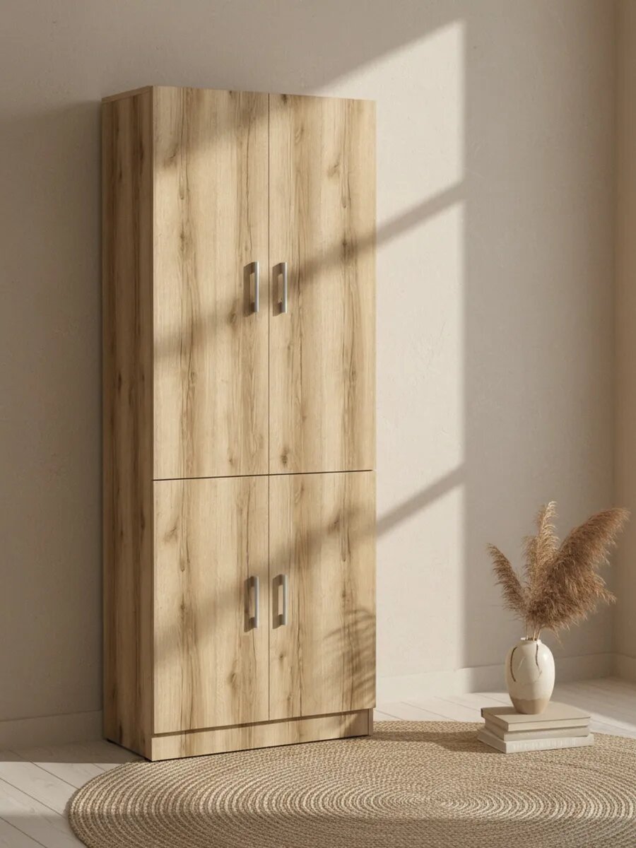 Для в спальню прихожую шкаф FRESTER распашной с полками одежды, от производителя