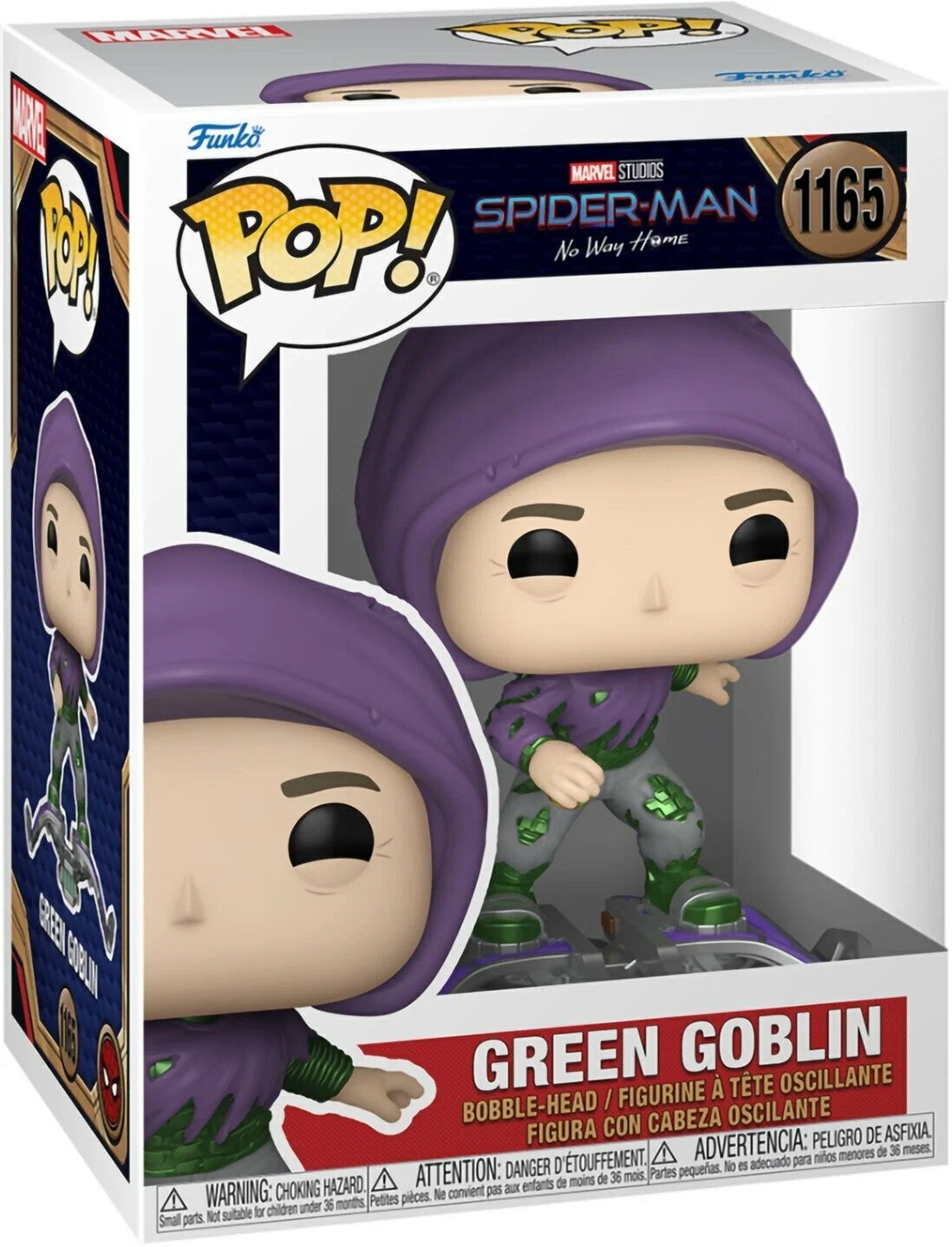 Фигурка Funko POP! Bobble Marvel Spider-Man No Way Home Green Goblin