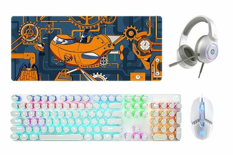 Комплект клавиатуры и мыши HP, multicolor, 6296417