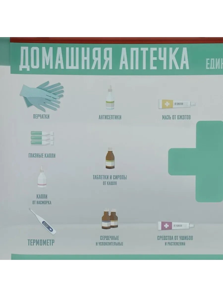 Компактная аптечка с вкладышем для дома и путешествий