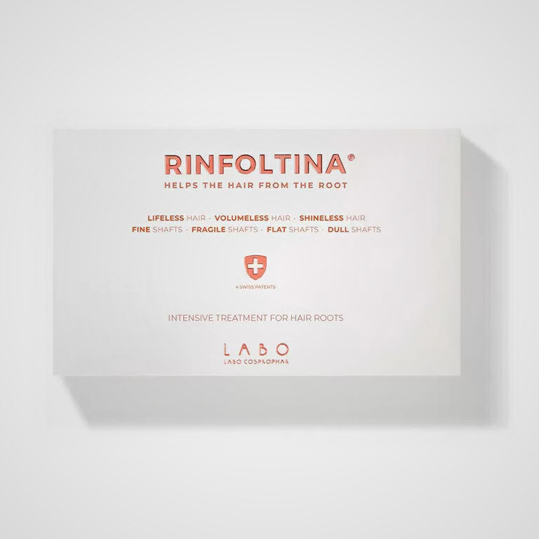 Ампулы ринфолтина для укрепления волос 20 ампул CRESCINA Rinfoltina Intensive Treatment Ампулы 20 ампул