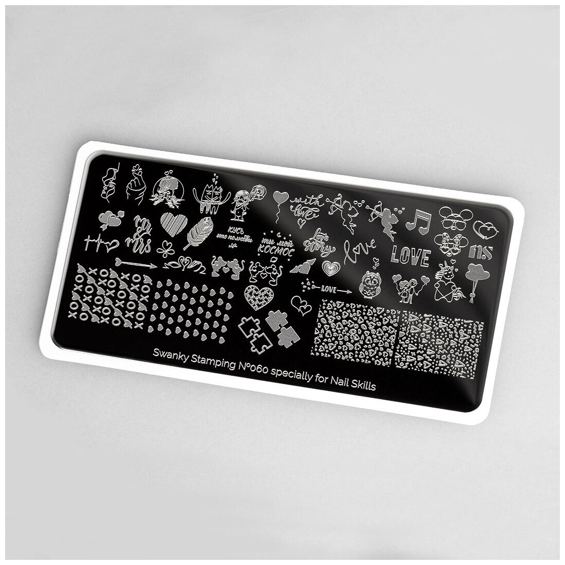 Пластина для стемпинга Swanky Stamping №060