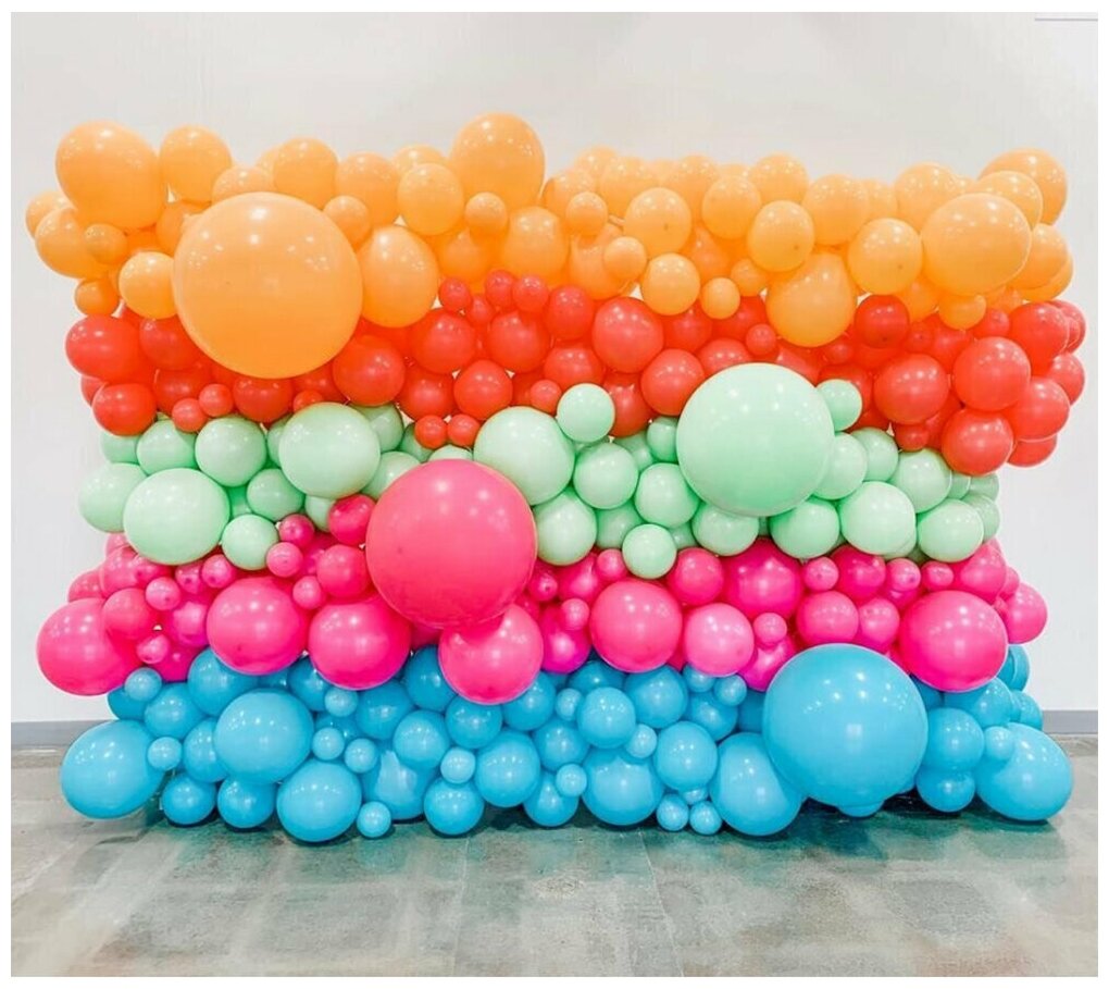 Фотозона из шаров "Микс"