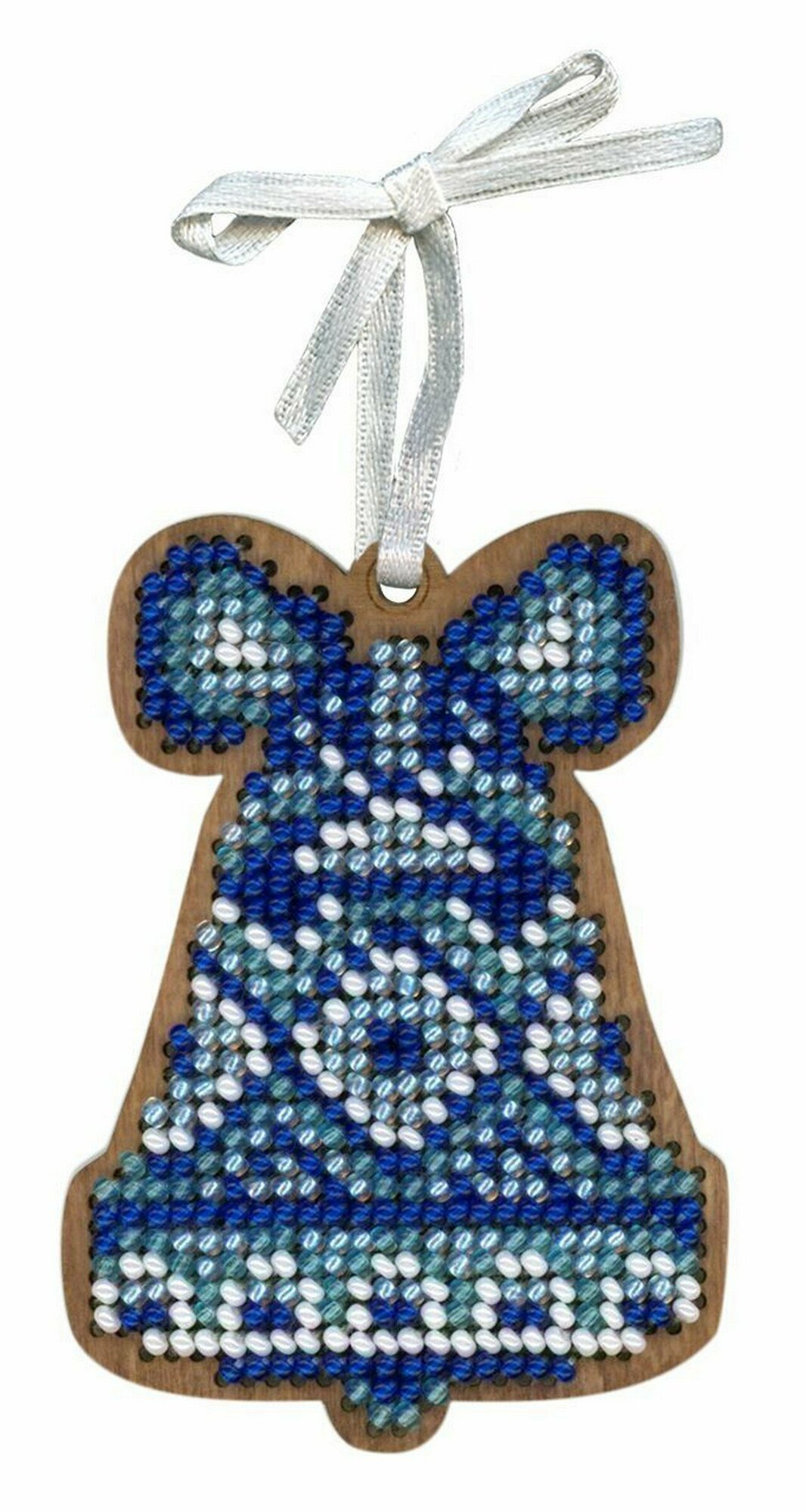 Вышивка Ёлочная игрушка. Праздничный звон 7x5 см.