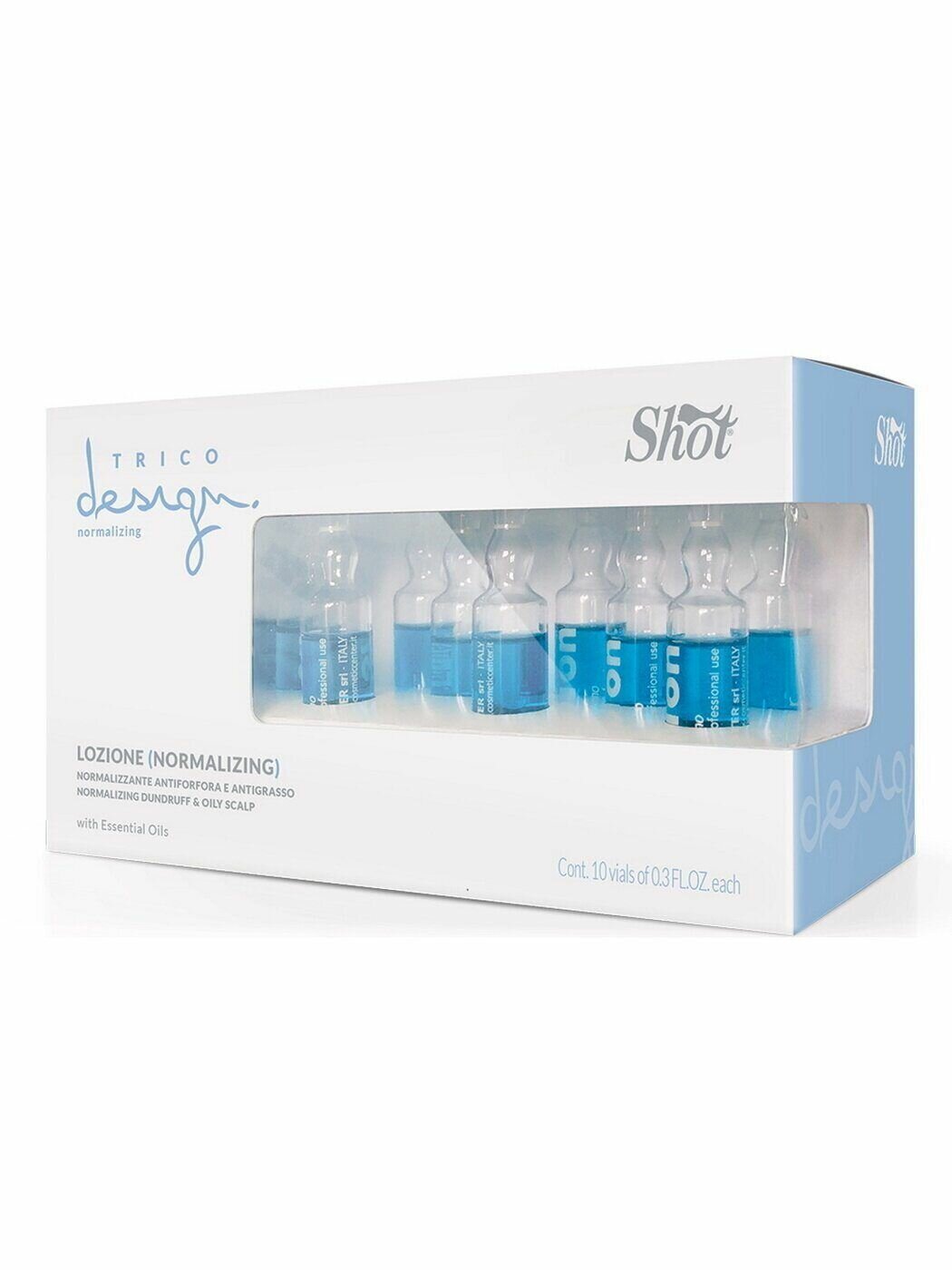 Shot Лосьон против перхоти для жирной кожи головы 10*10 мл