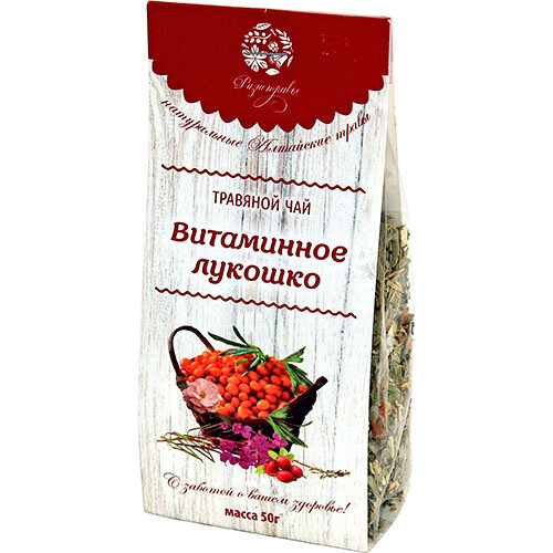 Чайный напиток Разнотравье, иван-чай "Витаминное лукошко", 50 г