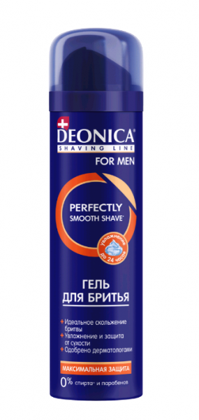 Deonica For Men - Shaving Line - Максимальная Защита Гель для бритья 200 мл.