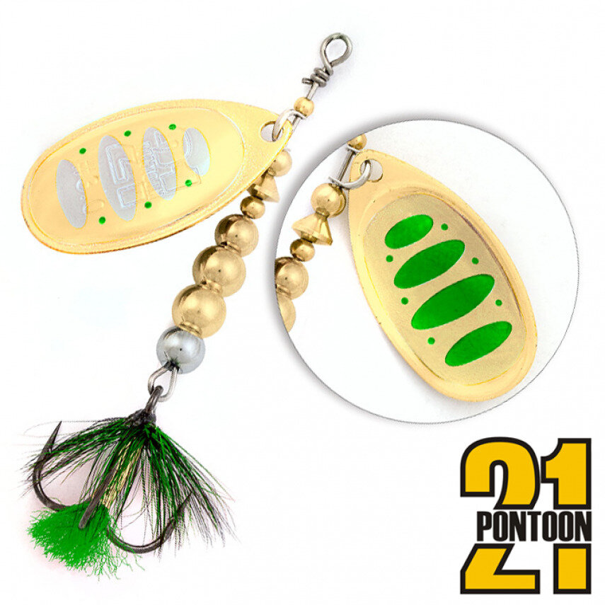 Блесна вращающаяся Pontoon21 BALL CONCEPT № 3.0 # BT01-071, длина 32.15 мм