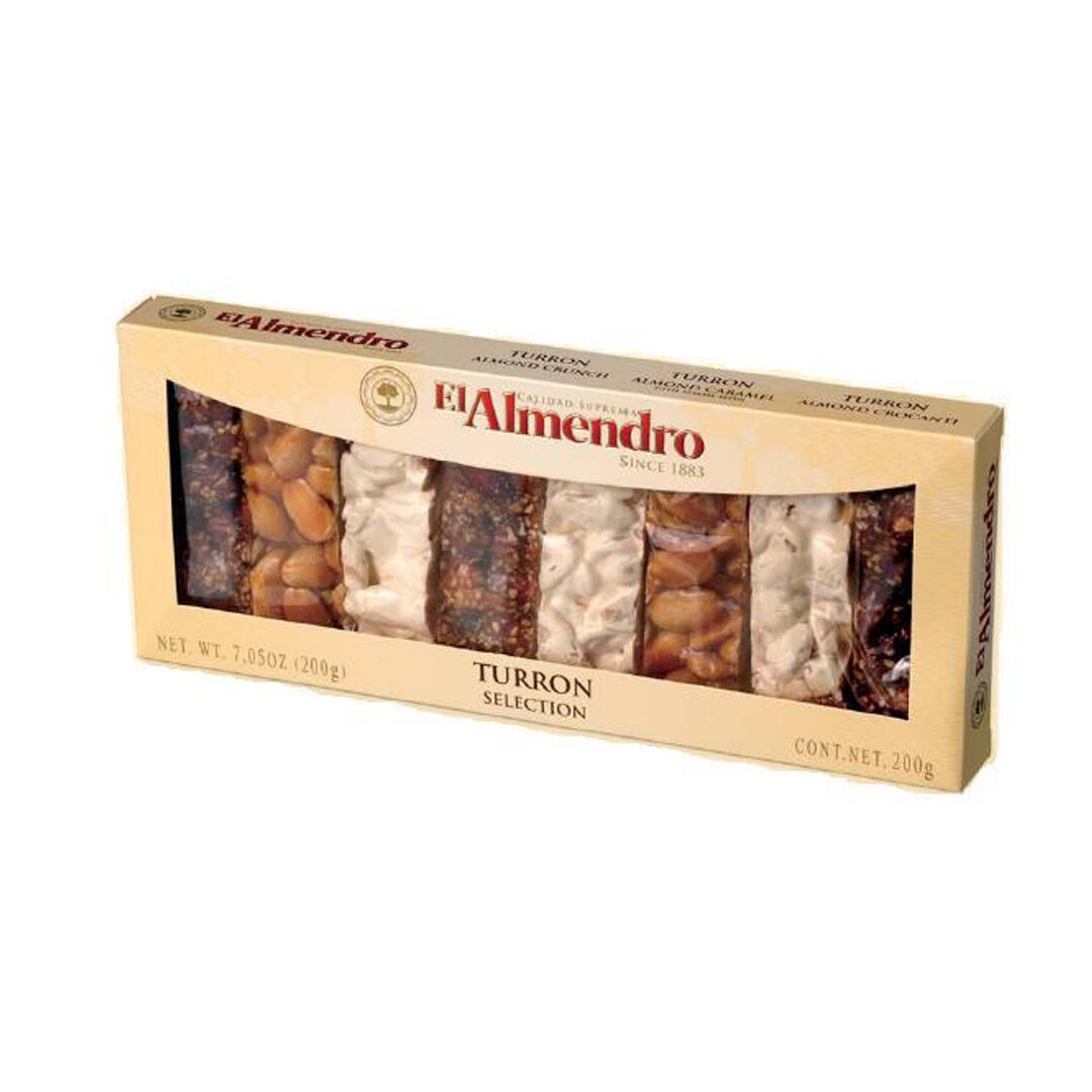 Набор-ассорти El Almendro из 3 видов туррона 200г