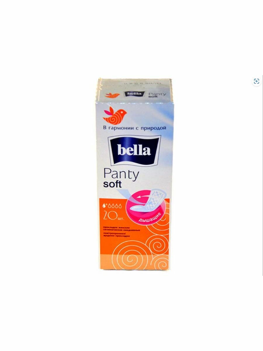 Белла / Bella Ежедневные прокладки Panty Soft 20 шт