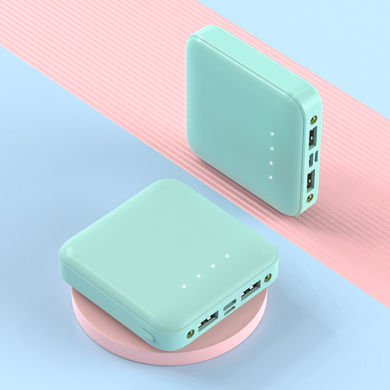 Заводская оптовая продажа мини-павербанков большой емкости, компактных портативных мобильных зарядных устройств, оптовая продажа подарков, индивидуальный дизайн логотипа