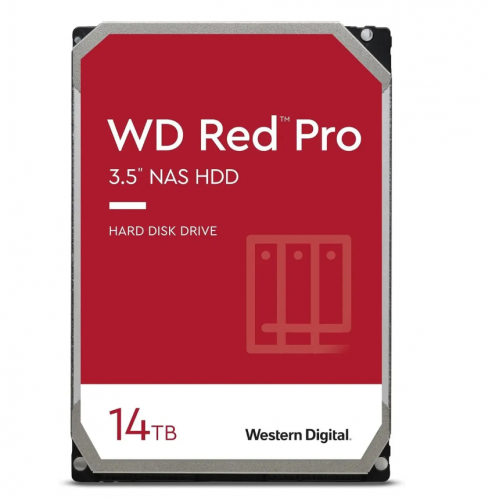 Жесткий диск Western Digital WD Red Pro WD142KFGX SATA-III 14TB NAS CMR (7200rpm) 512Mb 3.5"