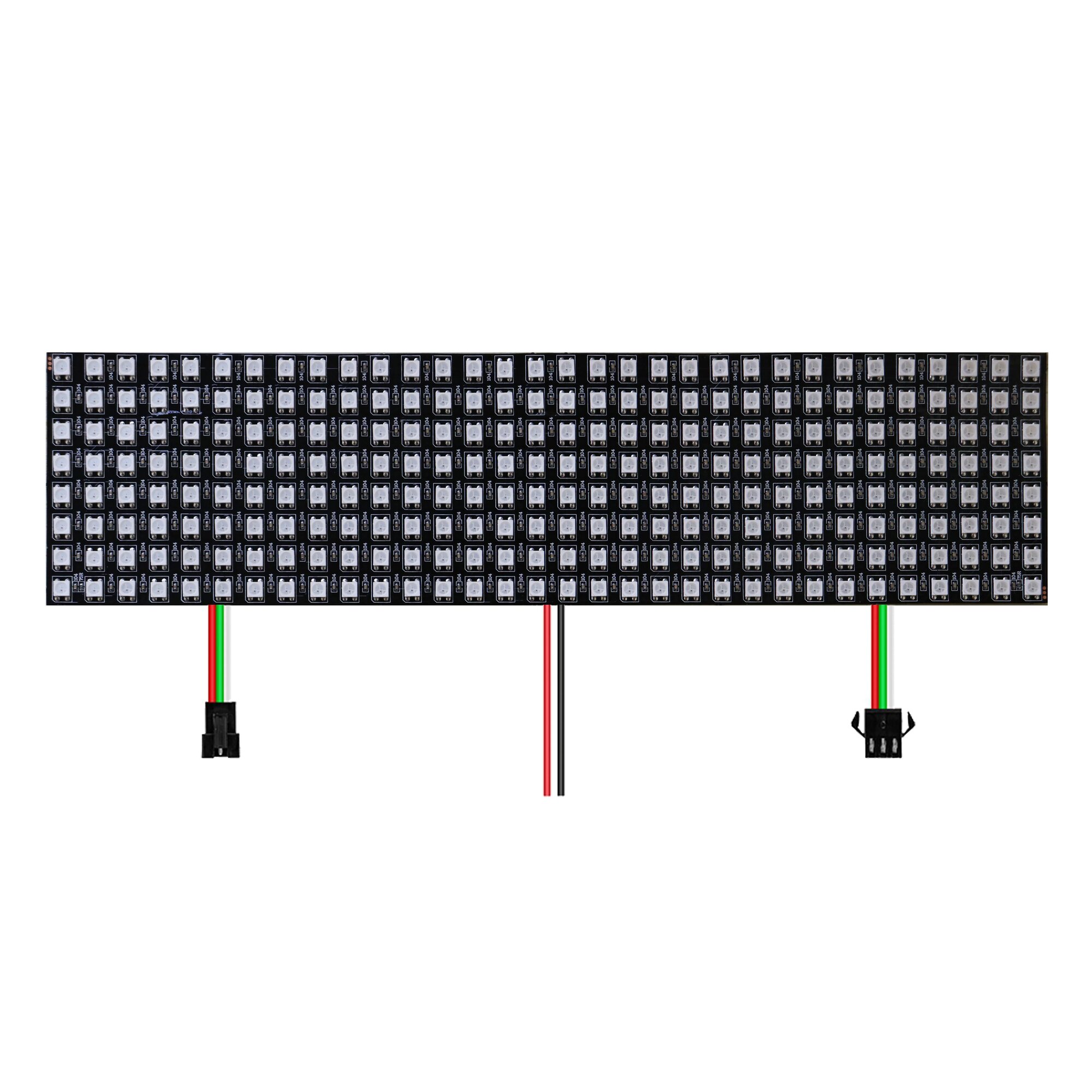 RGB гибкая светодиодная панель Xnbada 4x12 48 пикселей DC5V 8X32 Led Panel, 2Pcs