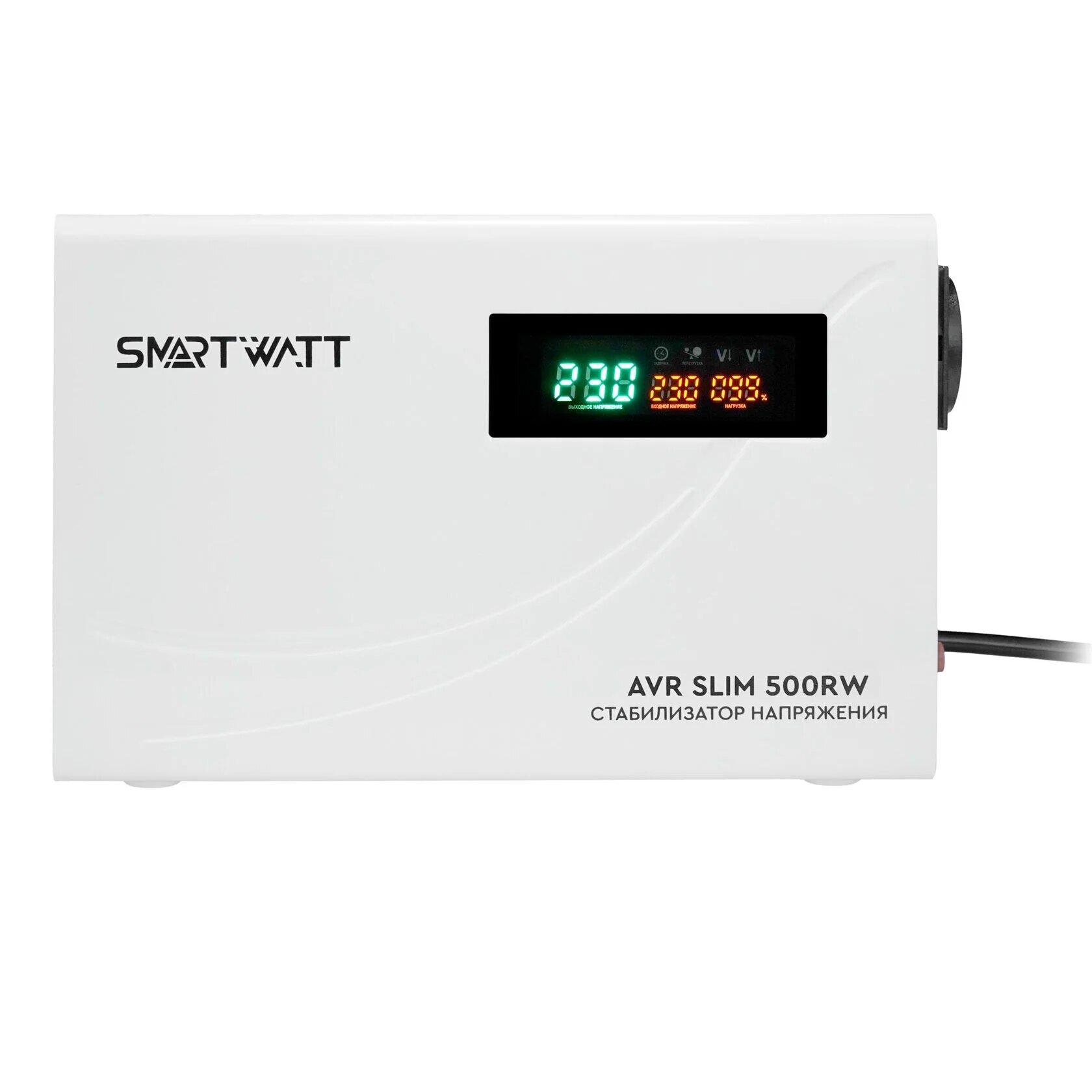 Стабилизатор напряжения SmartWatt AVR SLIM 500RW настенный