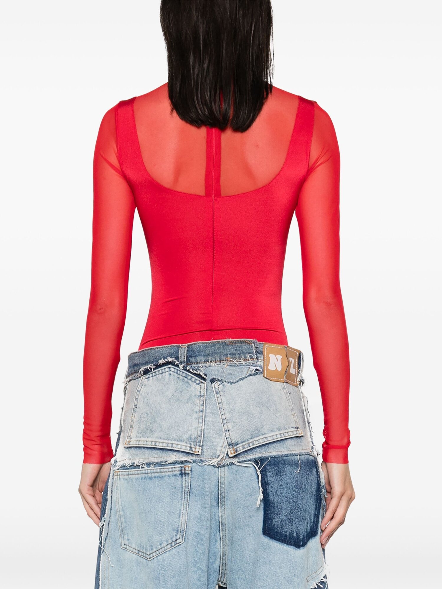 Боди бельевое ATU BODY COUTURE, размер S, red — фото 1