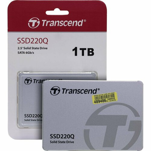 SSD диск Transcend SSD220Q 1 Тб TS1TSSD220Q — купить в интернет ...