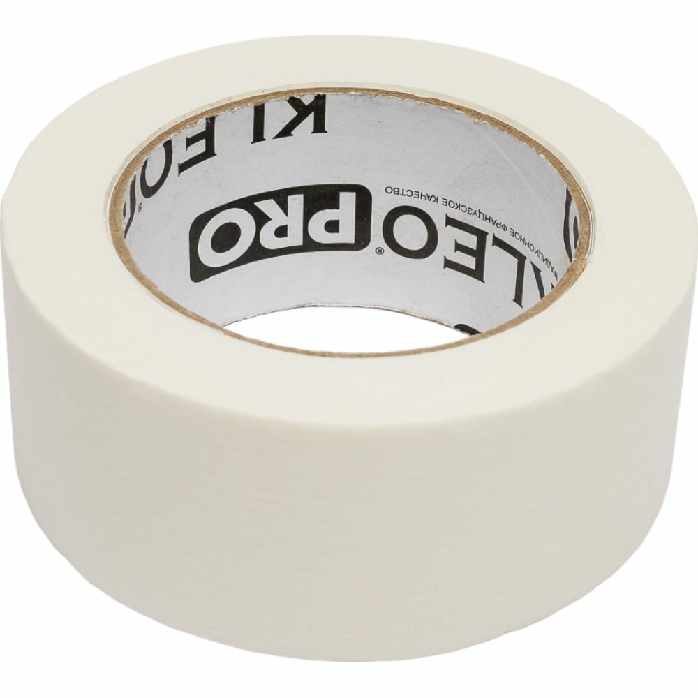 Малярная креппированная клейкая лента KLEO 48мм х 50м PRO К2-СЛ-2322