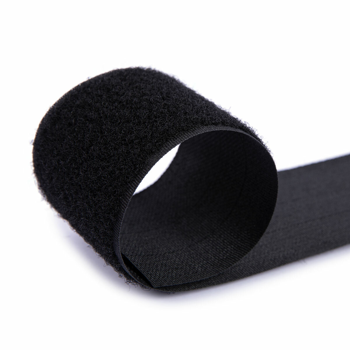 Липучка лента "Gamma" некомплект 50 мм LG-50NEK 25 м черный петля