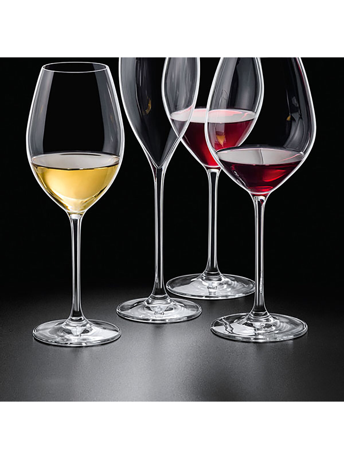 Бокалы для вина 2 шт Rona Le vin, хрустальные, 510 мл