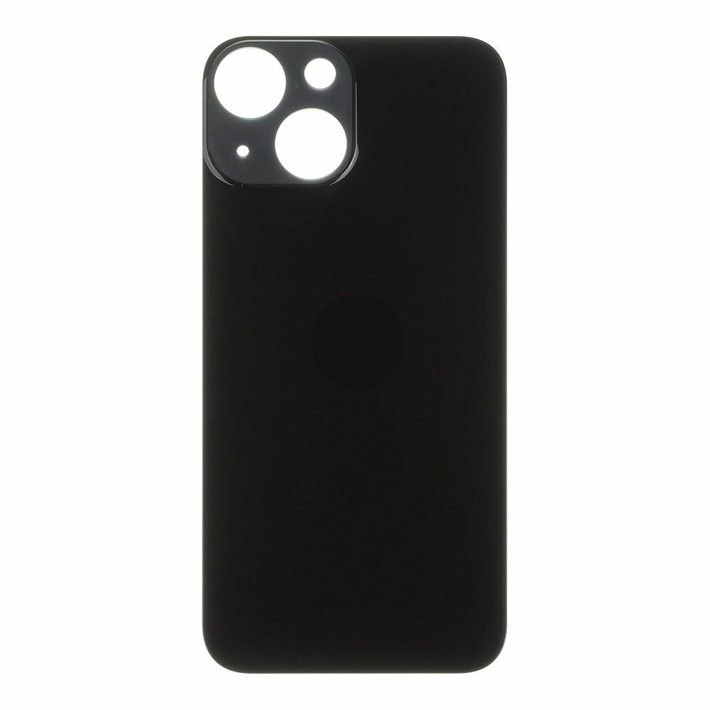 Задняя крышка для iPhone 13 mini с логотипом (черный)
