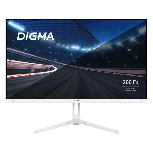 23.8" Монитор Digma Overdrive 24P410F, 1920x1080, IPS, 200Гц, 1хHDMI, 1хDP, белый [dm24sg03]