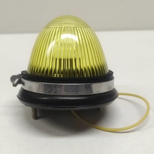 Габаритный огонь автопоезда, желтый, стекло