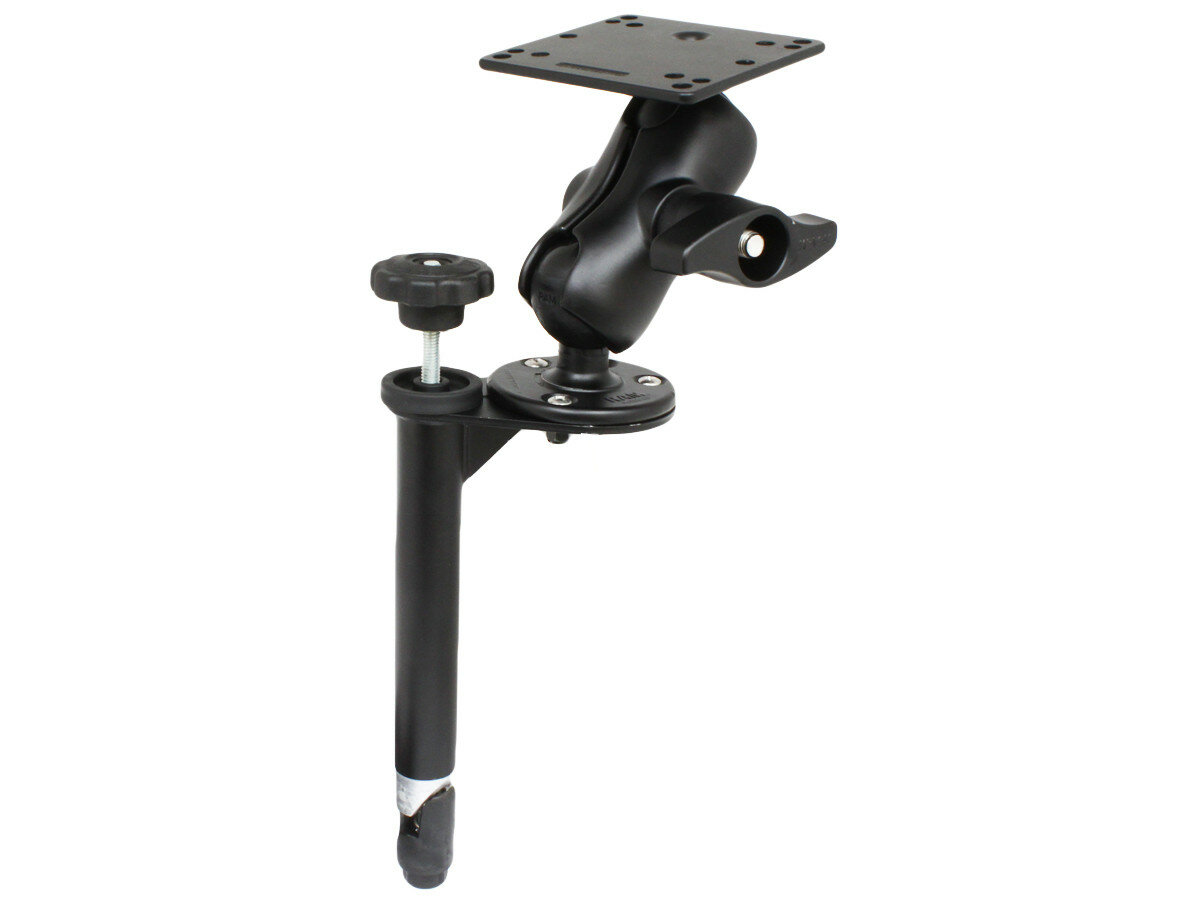 RAM-VBD-SW1-AES1 RAM 8" верхний полюс с двойной шаровой опорой и пластиной VESA 100х100 мм