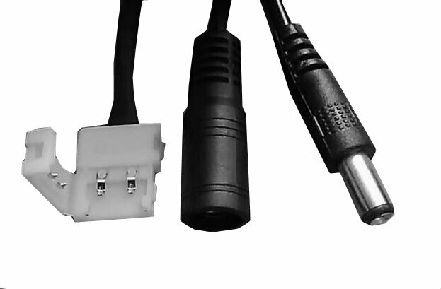 Соединитель Cifropro для LED лент с блок. Питания(трансформатор) (папа-мама) 1шт.