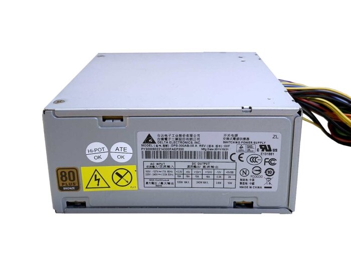 Блок питания 300W Delta DPS-300AB-58 A 80 Plus Bronza