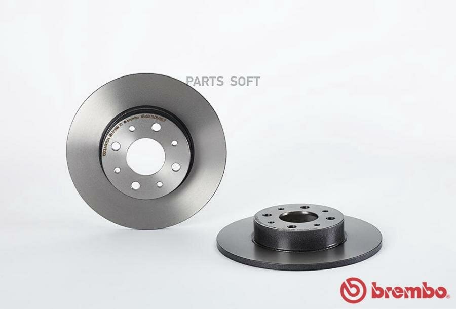 BREMBO 08. A915.11 диск тормозной ALFA ROMEO MITO (955_) 1.6 JTDM (955AXE1B) 2008-2015