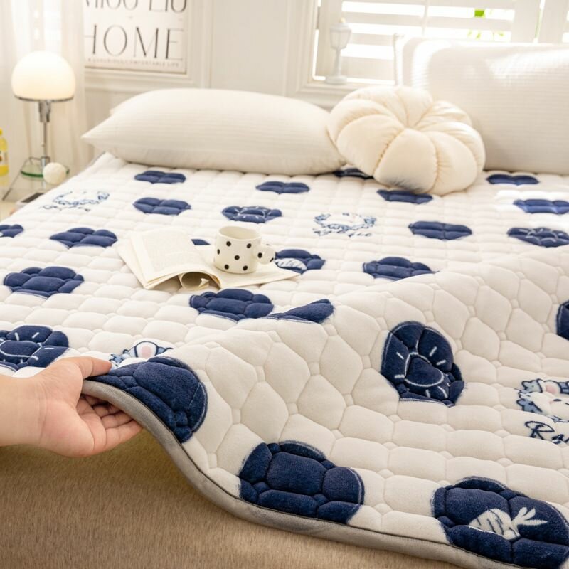 Самый продаваемый всесезонный теплый мягкий матрас-одеяло 200x230cm