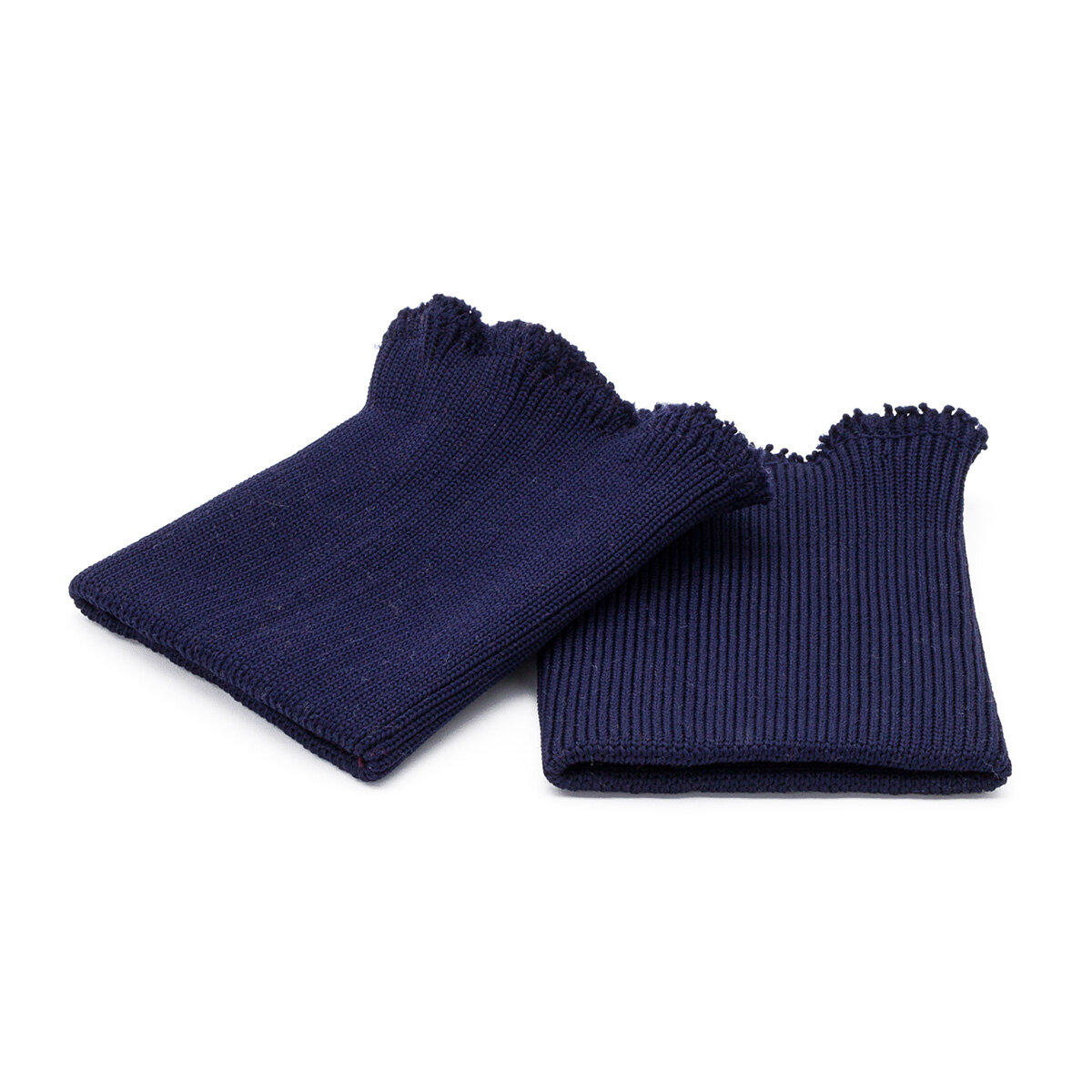 Манжеты на рукава средней плотности ширина 8 см, длина 9,5 см, 14 кл, раппорт 1*1, (8110 темно-синий), 1 пара