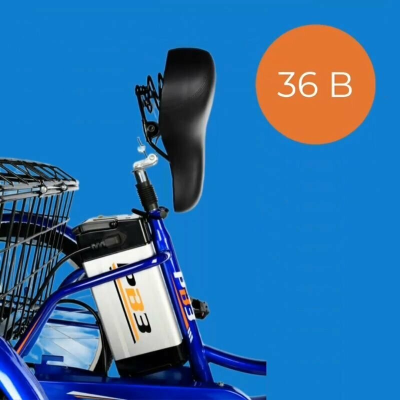 Аккумулятор Li-ion 36В 10Ач для электровелосипеда РВЗ Чемпион