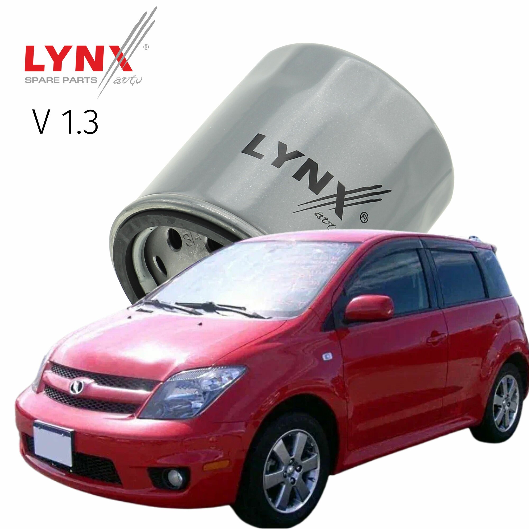 Фильтр масляный Toyota ist (1) / Тойота Ист 2004 2005 2006 2007 V1.3 2NZ-FE / 1шт LYNXauto