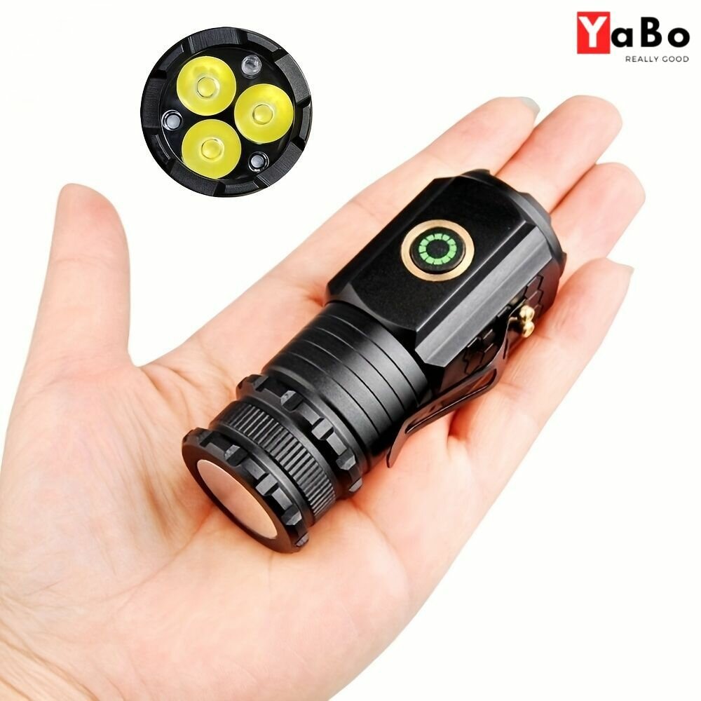 Открытый мини-сверхъяркий фонарик