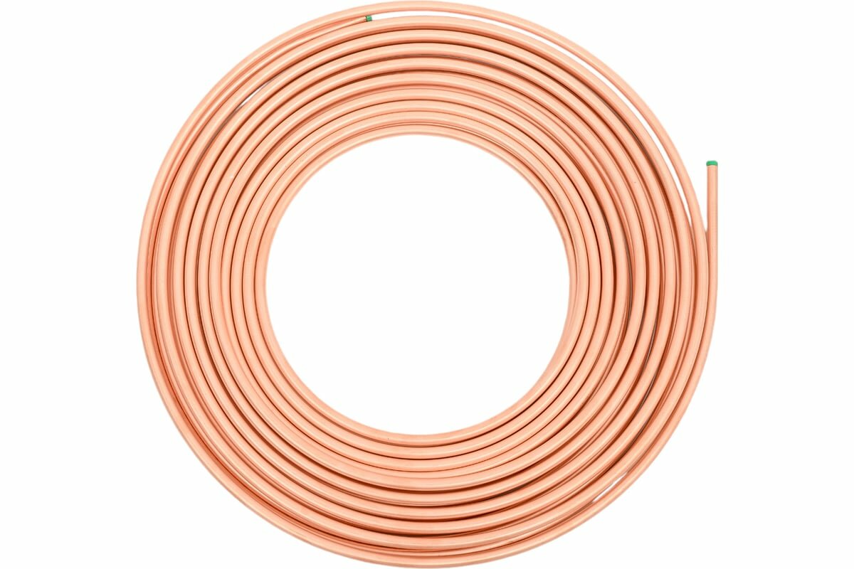 Ballu Медная труба Olympic 1/4' 0.6 мм стенки, длина 15 м для водопровода и сантехники